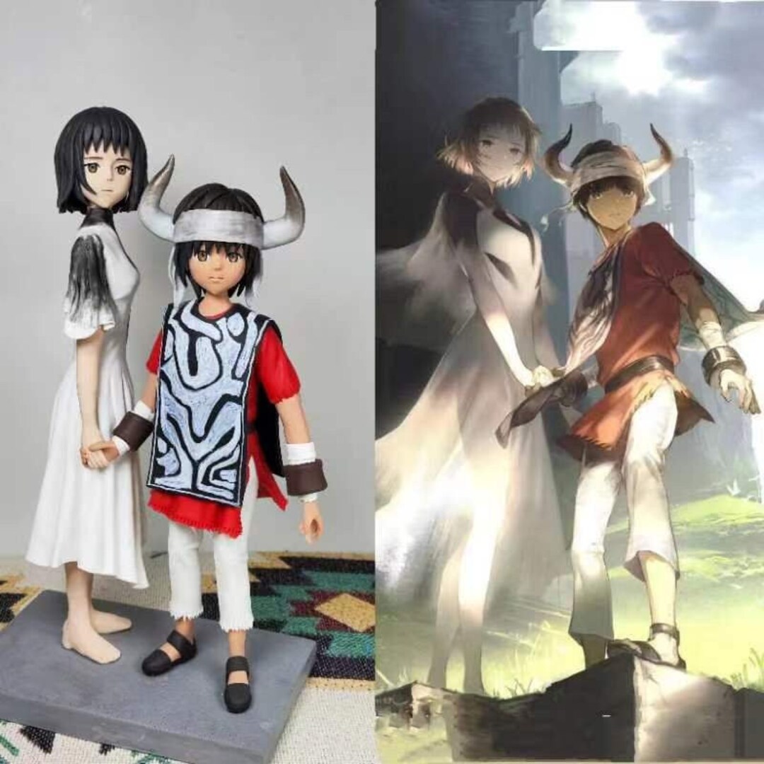 Custom Anime Figure From Photo, Personalized Manga Figurine Commission ...
