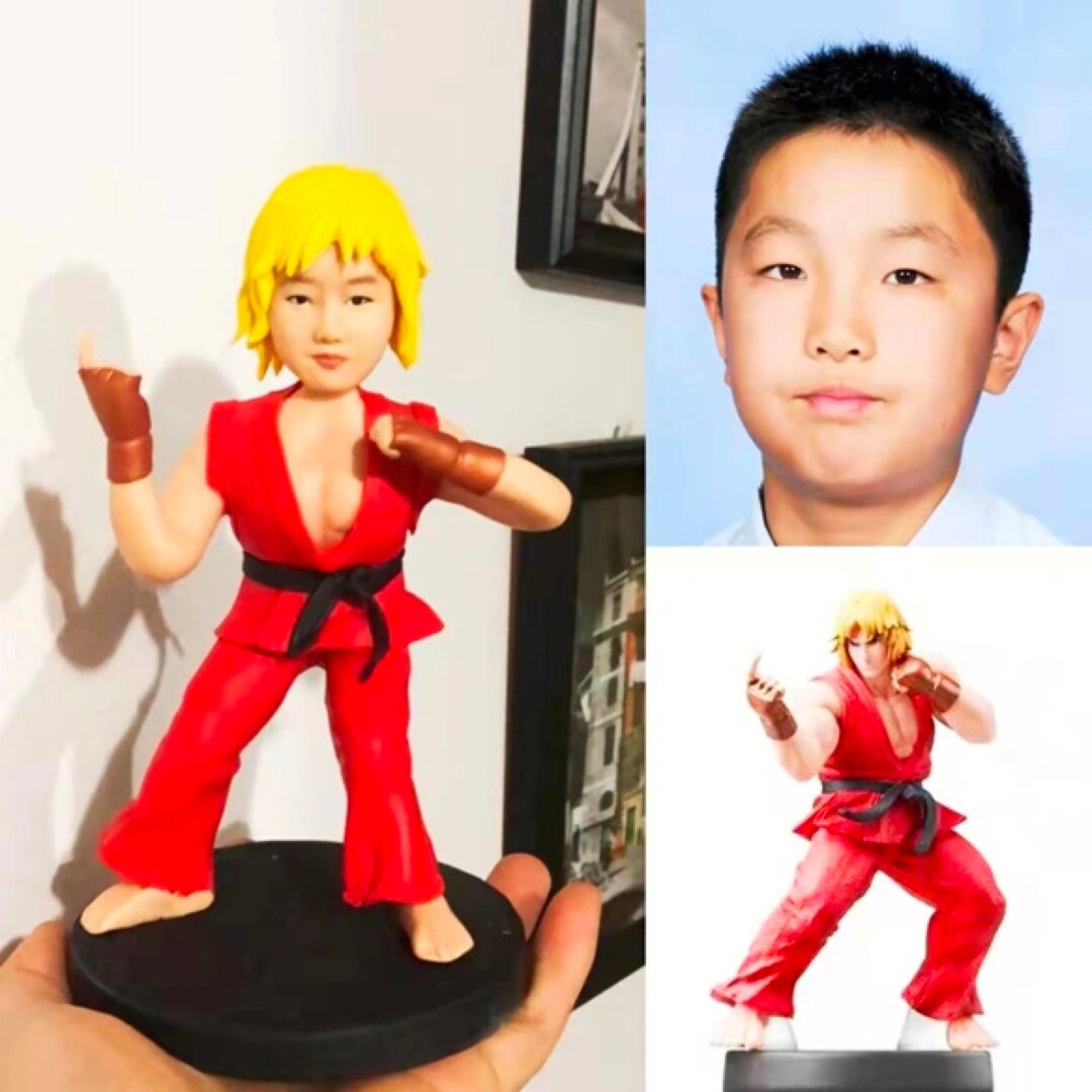 Custom Anime Figure From Photo, Personalized Manga Figurine Commission ...