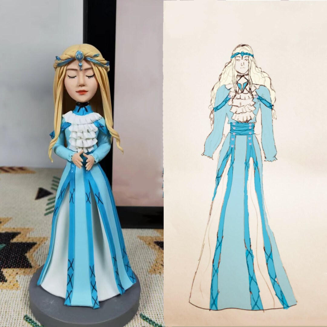 Custom Anime Figure From Photo, Personalized Manga Figurine Commission ...