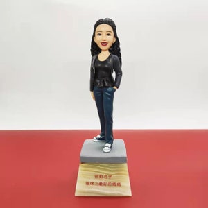 Custom Award Trophy Figurine From Photo, Personalized Corporate ...