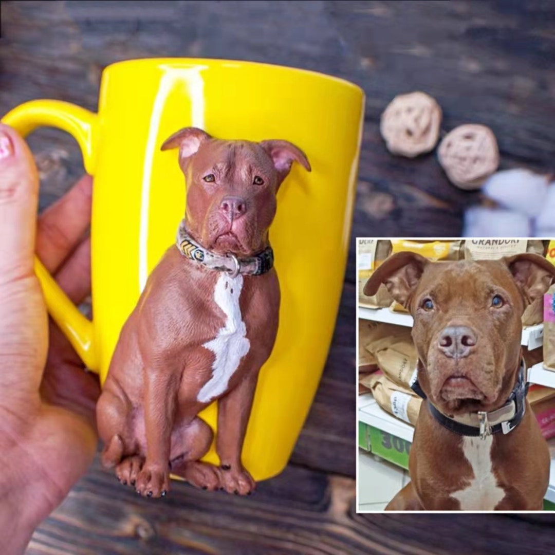 Custom Pet Mug With Picture, Personalized Dog Mug Gifts With Photo ...