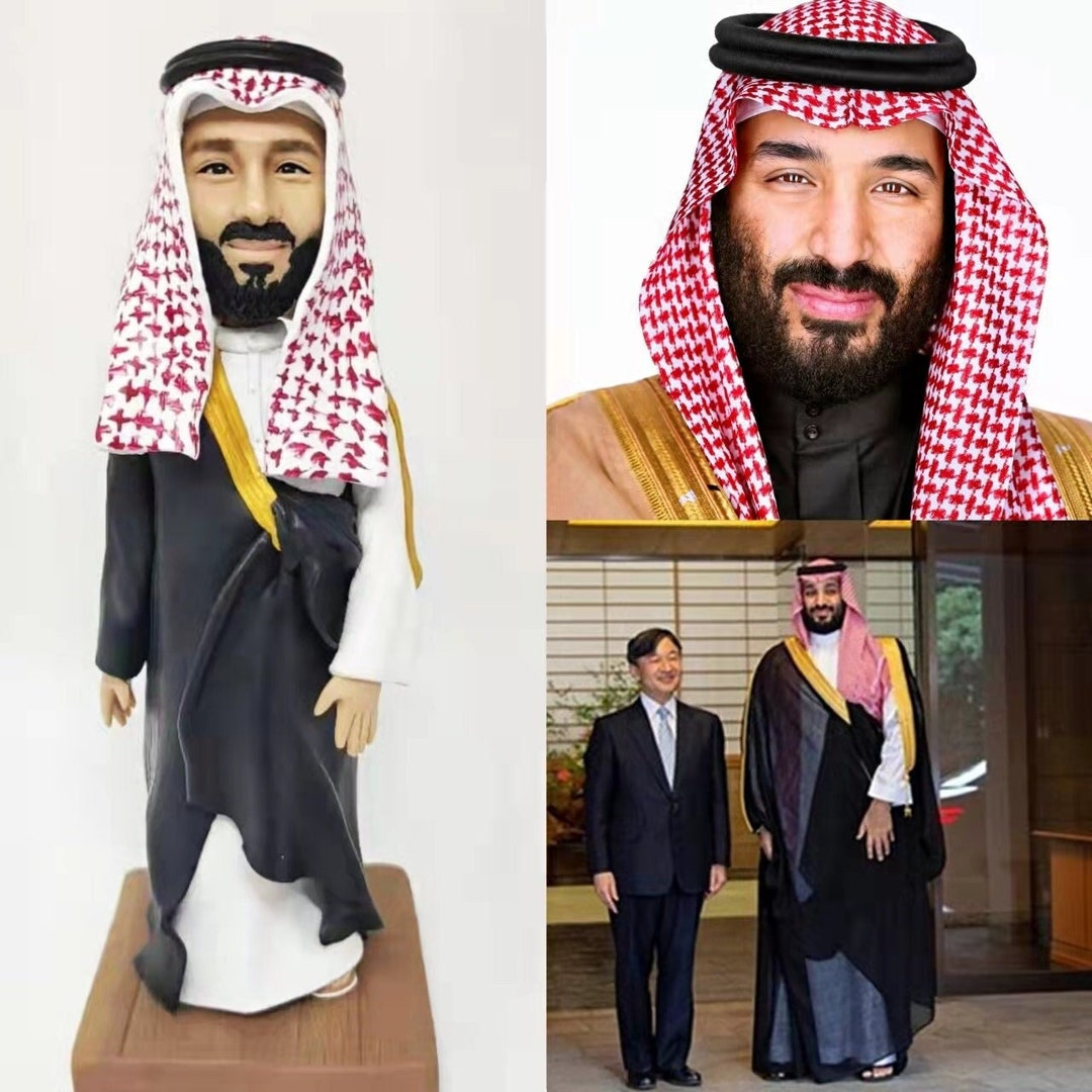 Custom 3D Portrait Wax Figure Grade Muslim Arabia Art Doll Prince ...