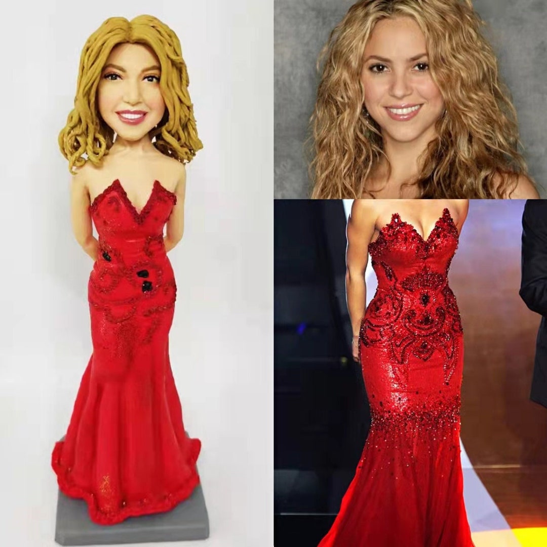 Custom Celebrity Photo Dolls, Personalized Movie Star Picture Figurine ...