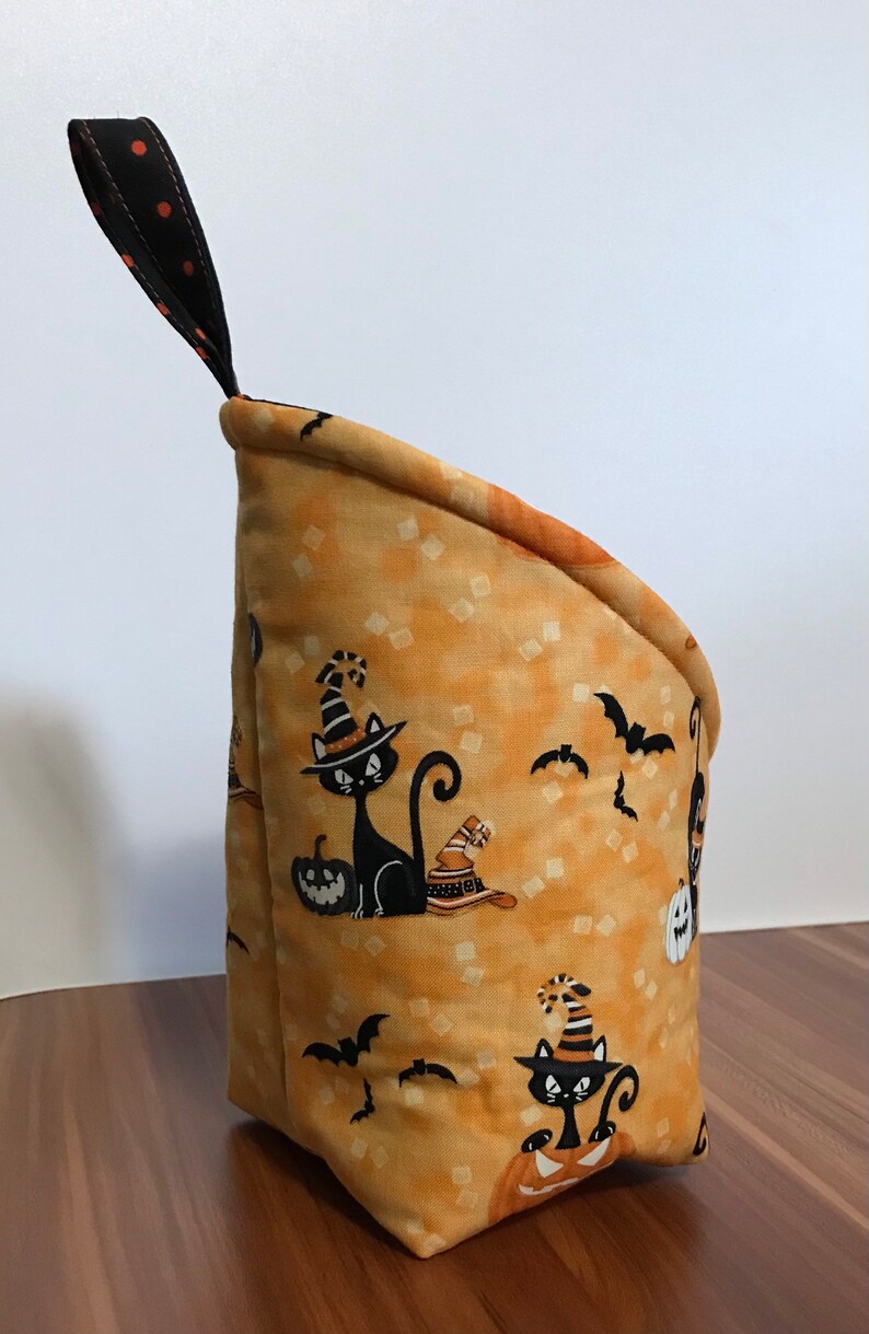 Halloween Hanging Fabric Storage Pod/washable Fabric Container/lined ...