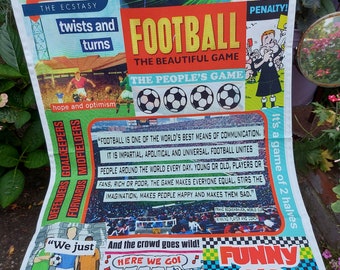 Football Tea Towel | Etsy