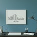 Abu Dhabi Line Drawing, Cityscape Wall Art, Skyline Drawing Art for ...