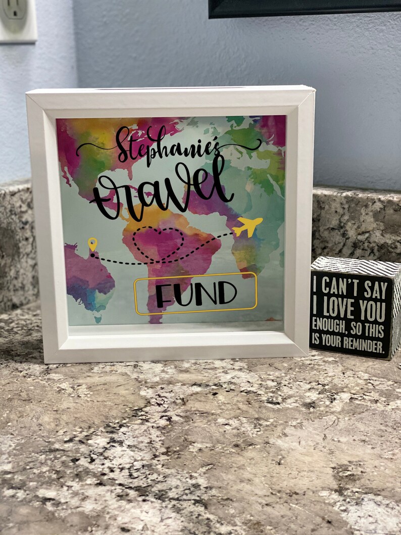 Travel Fund, Adventure Fund, Honeymoon Fund, Customization Fund Piggy ...