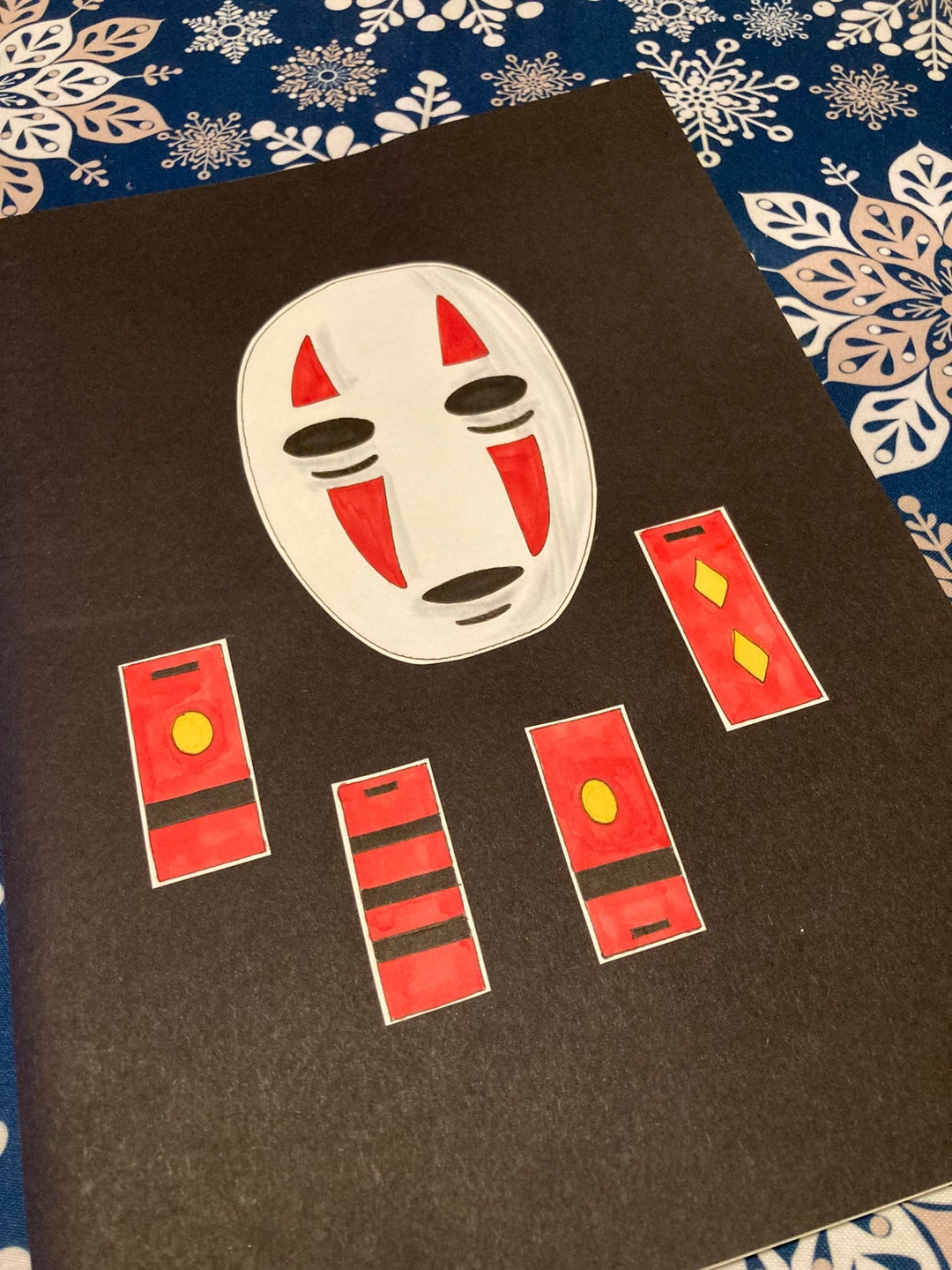 Hand-printed Studio Ghibli Design on an A4 Sketchbook - Etsy