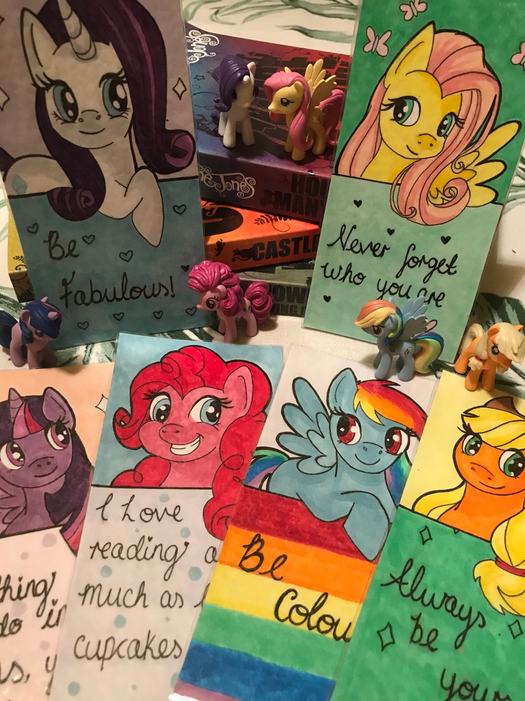 My Little Pony Bookmarks - Etsy