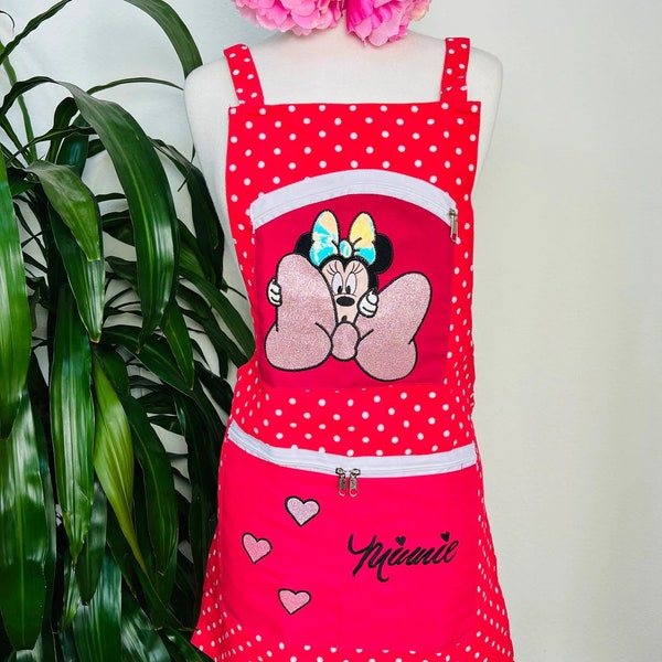 Minnie Mouse Apron - Etsy