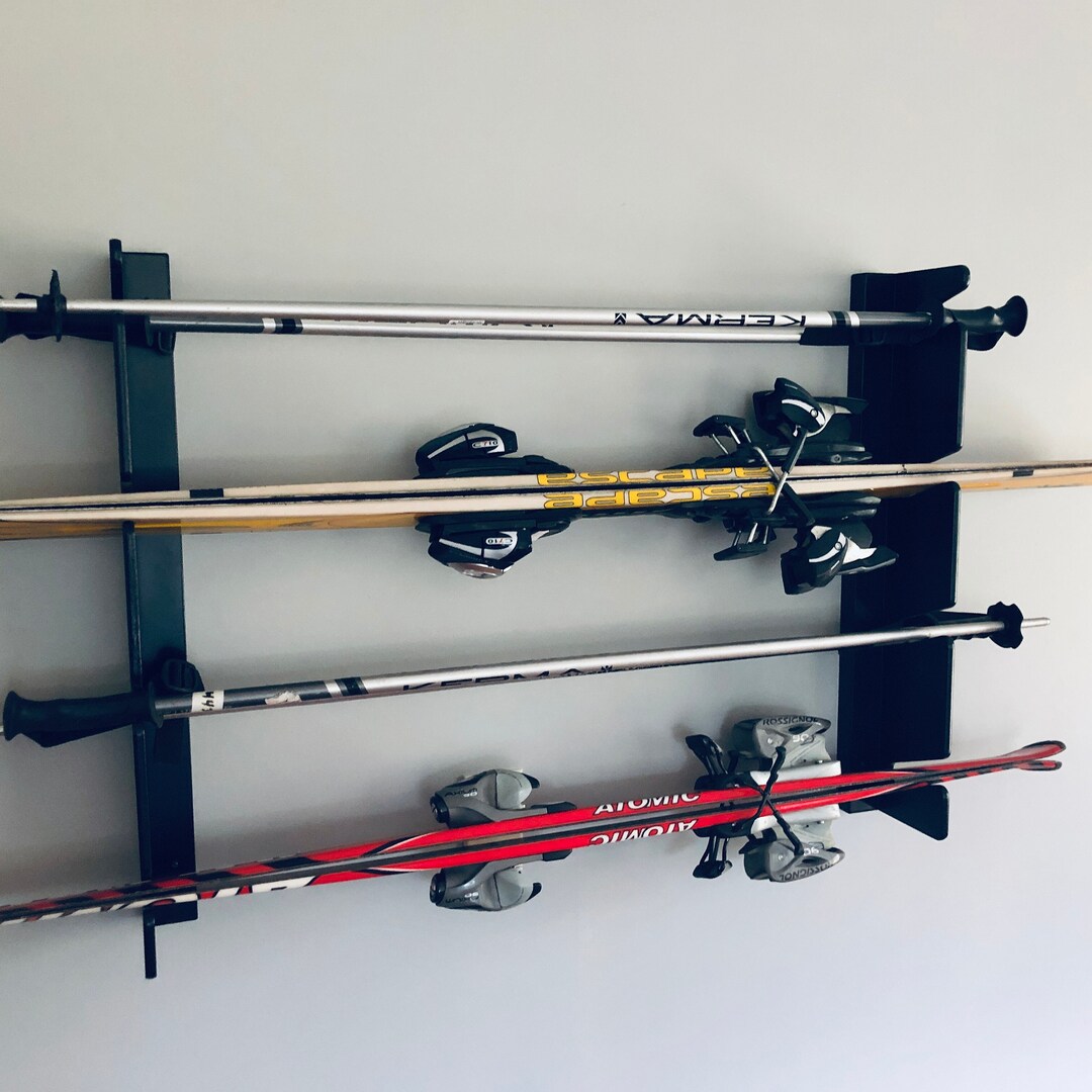 Snow Ski Storage Rack - Snow Ski Organizer, Snow Equipment Storage ...