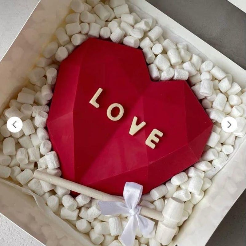Chocolate Breakable Heart - Etsy