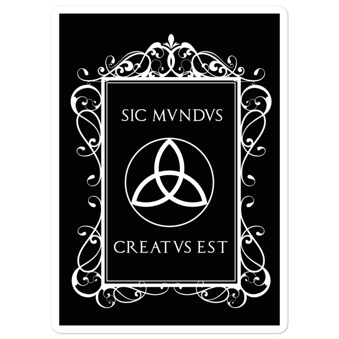 Stickers Série Dark "sic Mundus Creatus Est" - Etsy