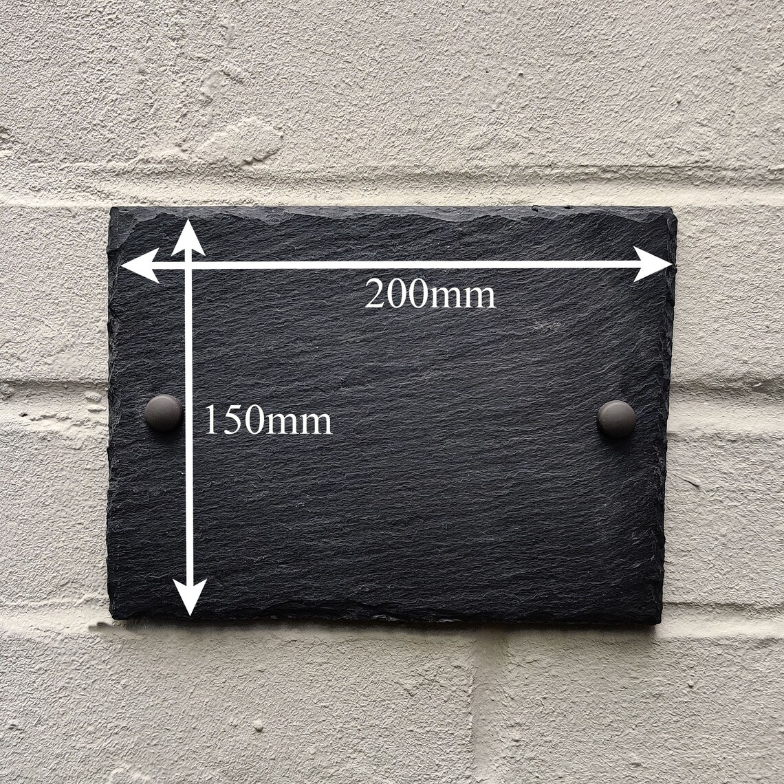 Rustic Cat Slate House Sign Farmhouse Plaque Door Number 15 X 20cm - Etsy