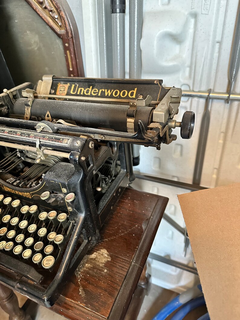 Antique Underwood Typewriter - Etsy