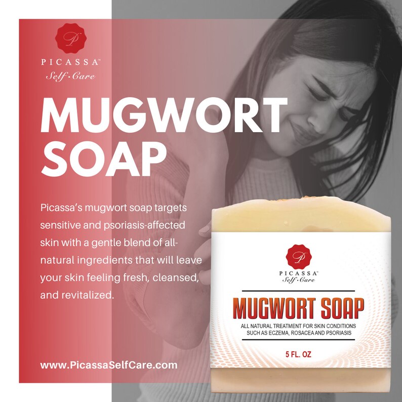 Mugwort Soap, All Natural Handmade Soap, Psoriasis Relief, Psoriasis ...