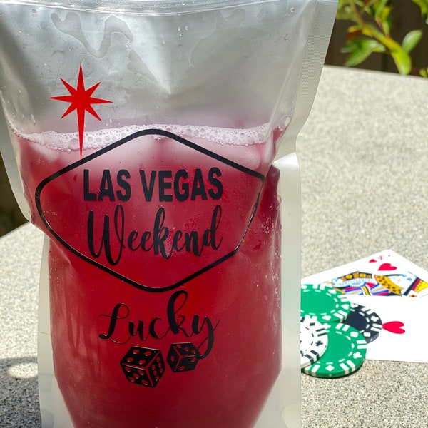 Custom Drink Pouch - Etsy