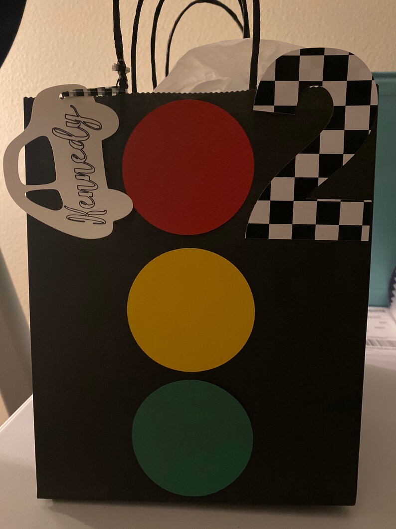 Cars Theme Traffic Light birthday Favor Birthday Party - Etsy
