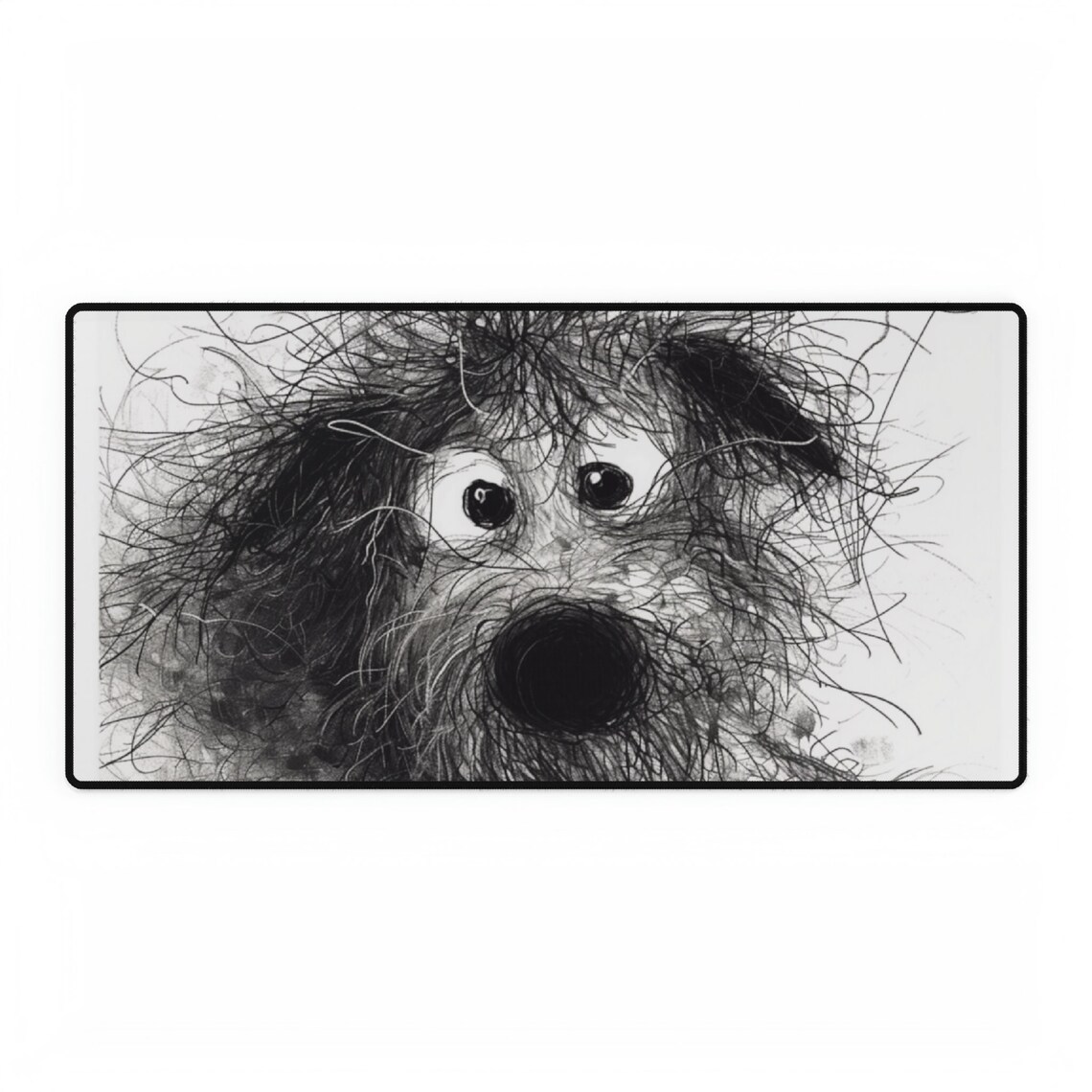 Tangled Whiskers Desk Mat, Mouse Pad, Aesthetic Desk Accessory, Cute ...