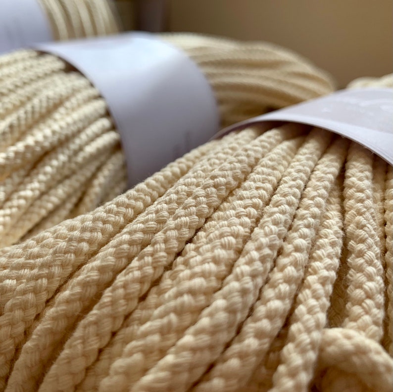 Sage Green 5mm Braided Cotton Cord Macrame Cord. - Etsy