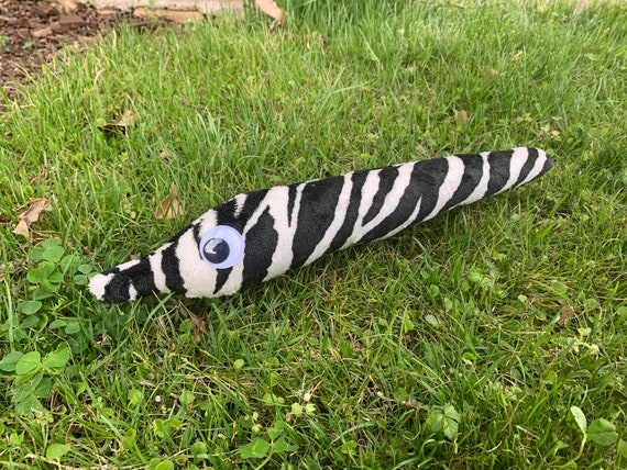 Mini Worm Fuzzy Zebra - Etsy
