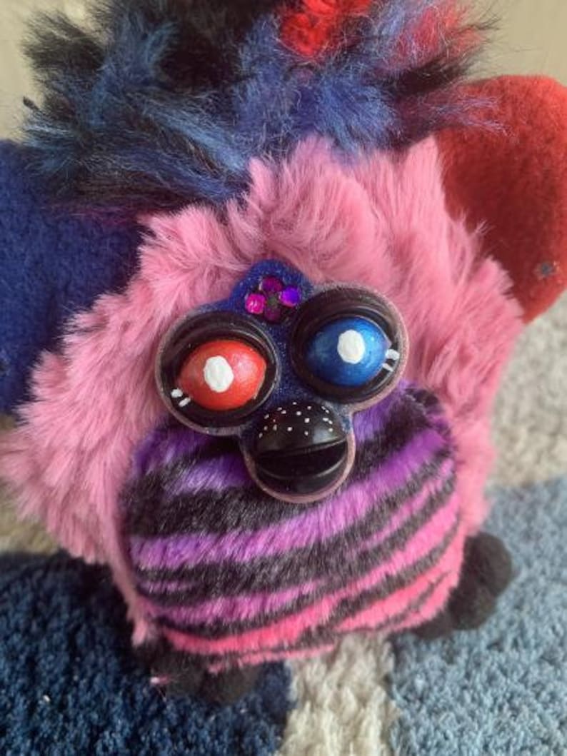 Mini Furby Vibrant 3D - Etsy