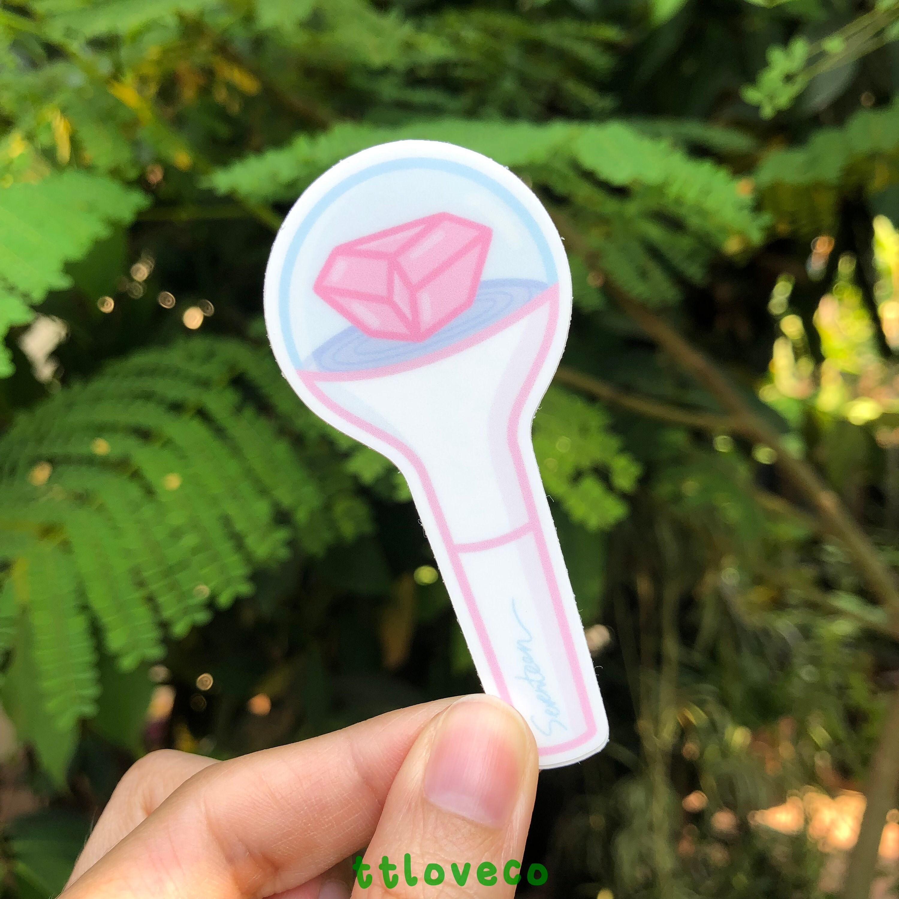 Seventeen Lightstick Sticker 1st gen kpop concert | Etsy