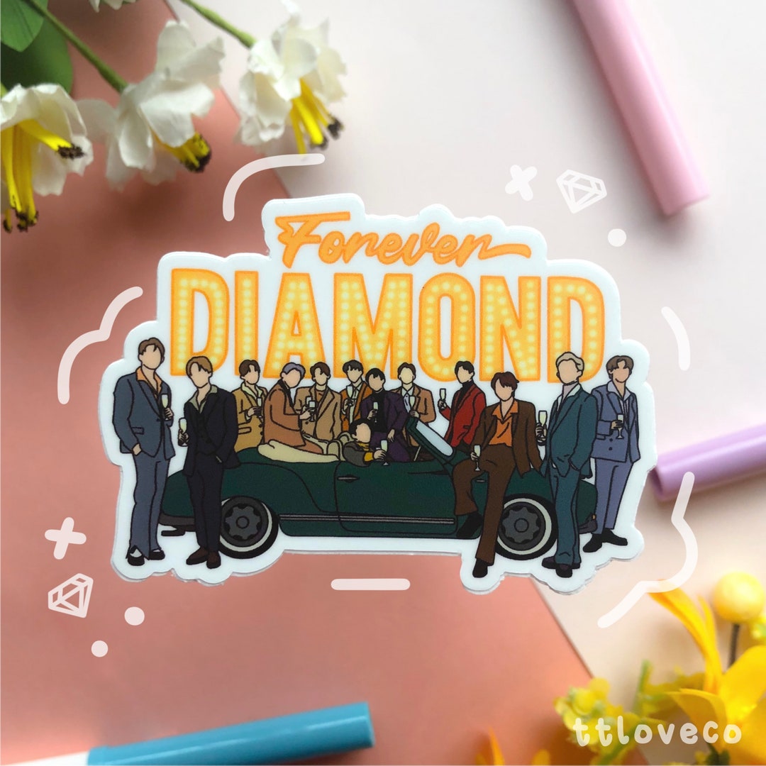 Seventeen Forever Diamond Sticker Kpop Carat Kawaii - Etsy