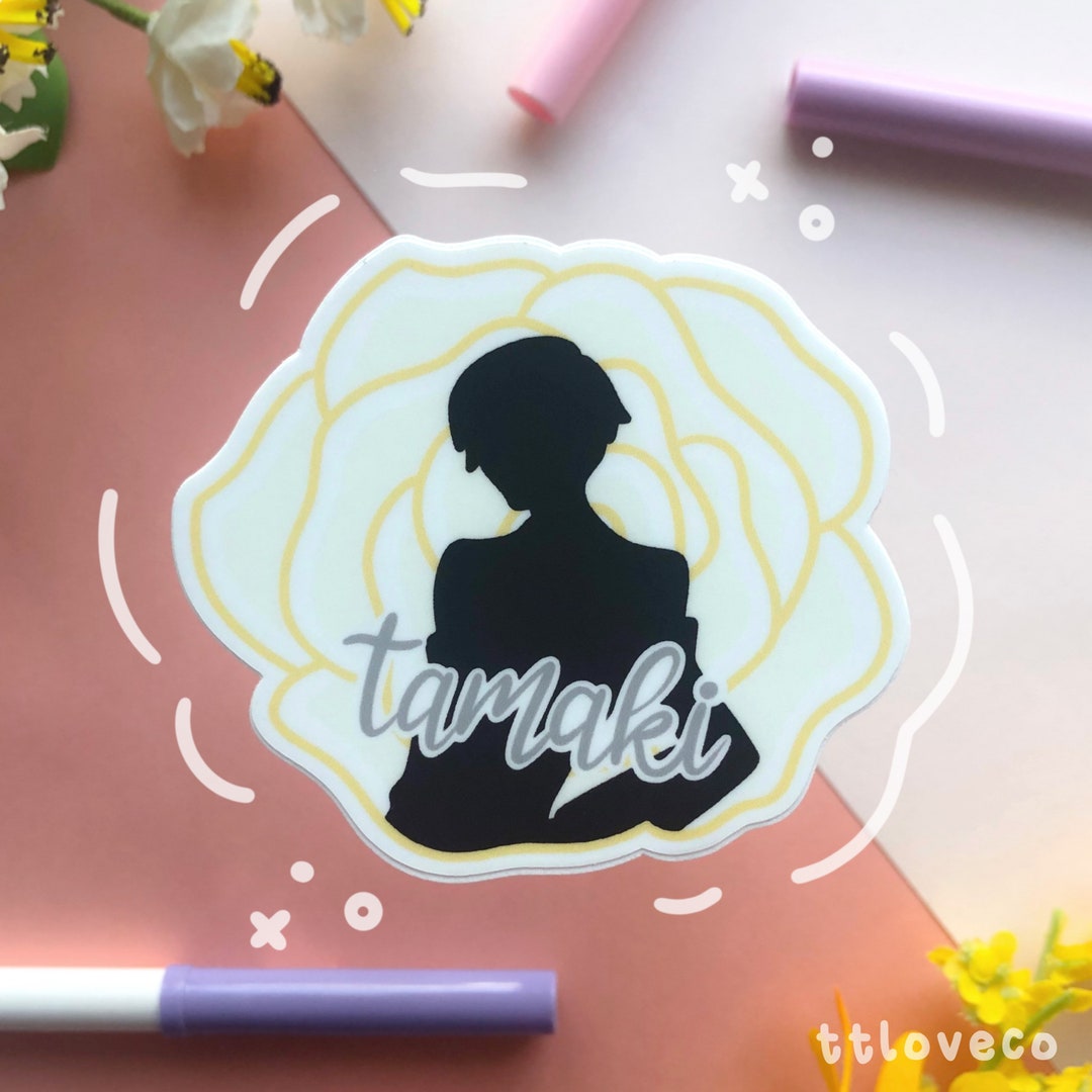 Rose Sticker Tamaki Silhouette Anime Host Club Kawaii Senpai Ohshc - Etsy