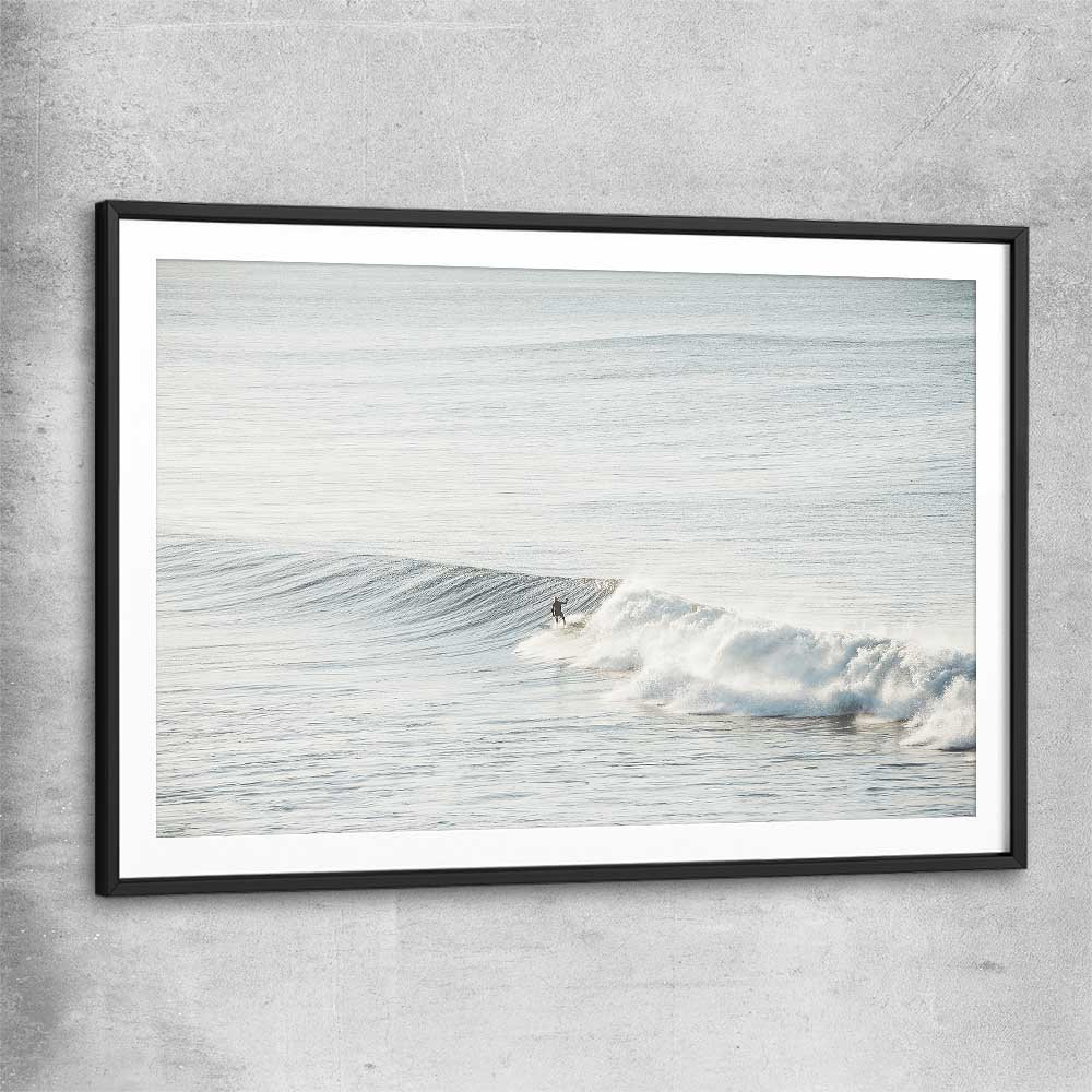 Surfing Waves Wall Art | Canvas, Framed Print, Poster | Home Decor ...