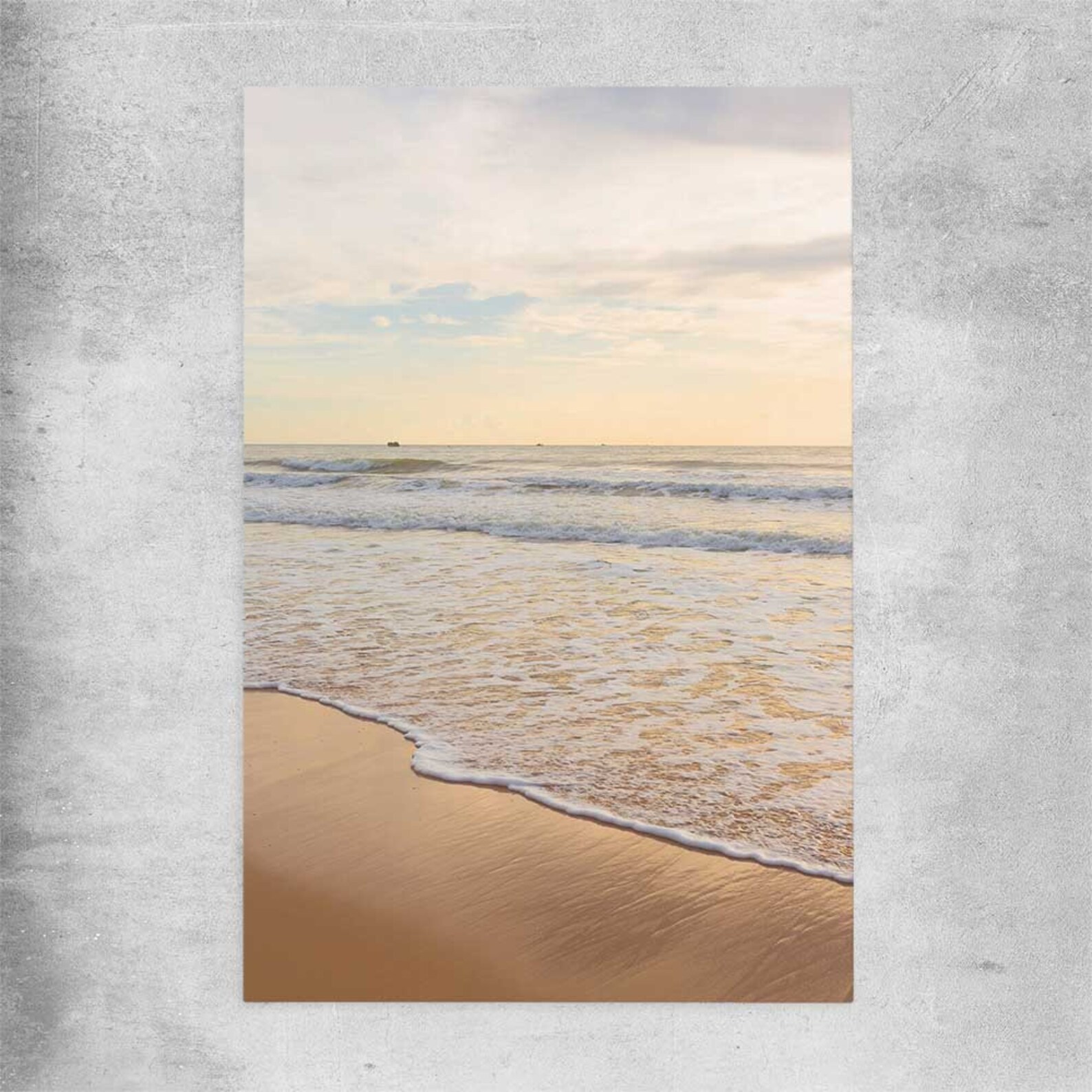 Gentle Tide Wall Art / Canvas, Impresión enmarcada, Póster / Decoración ...