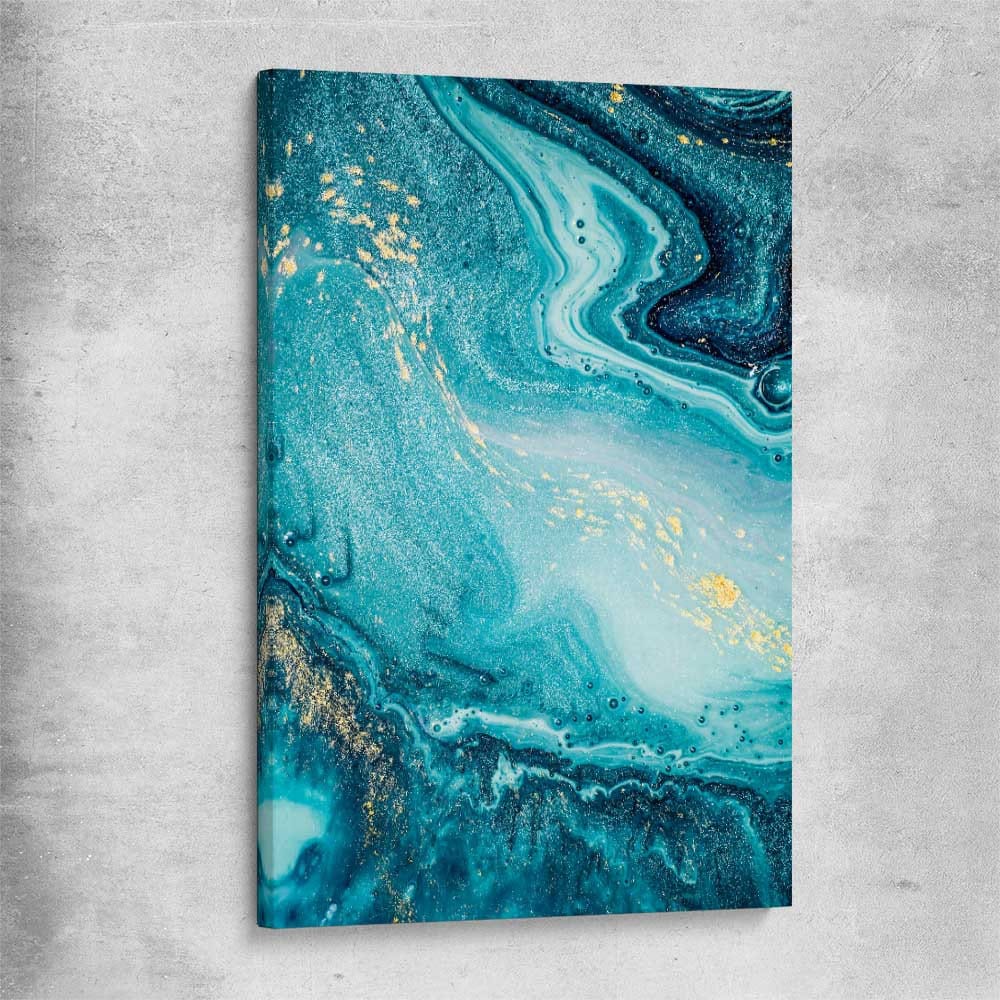 Turquoise Ocean Wall Art | Canvas, Framed Print, Poster | Home Decor ...