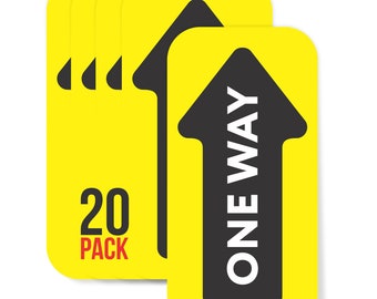 Directional Arrow Stickers - Etsy