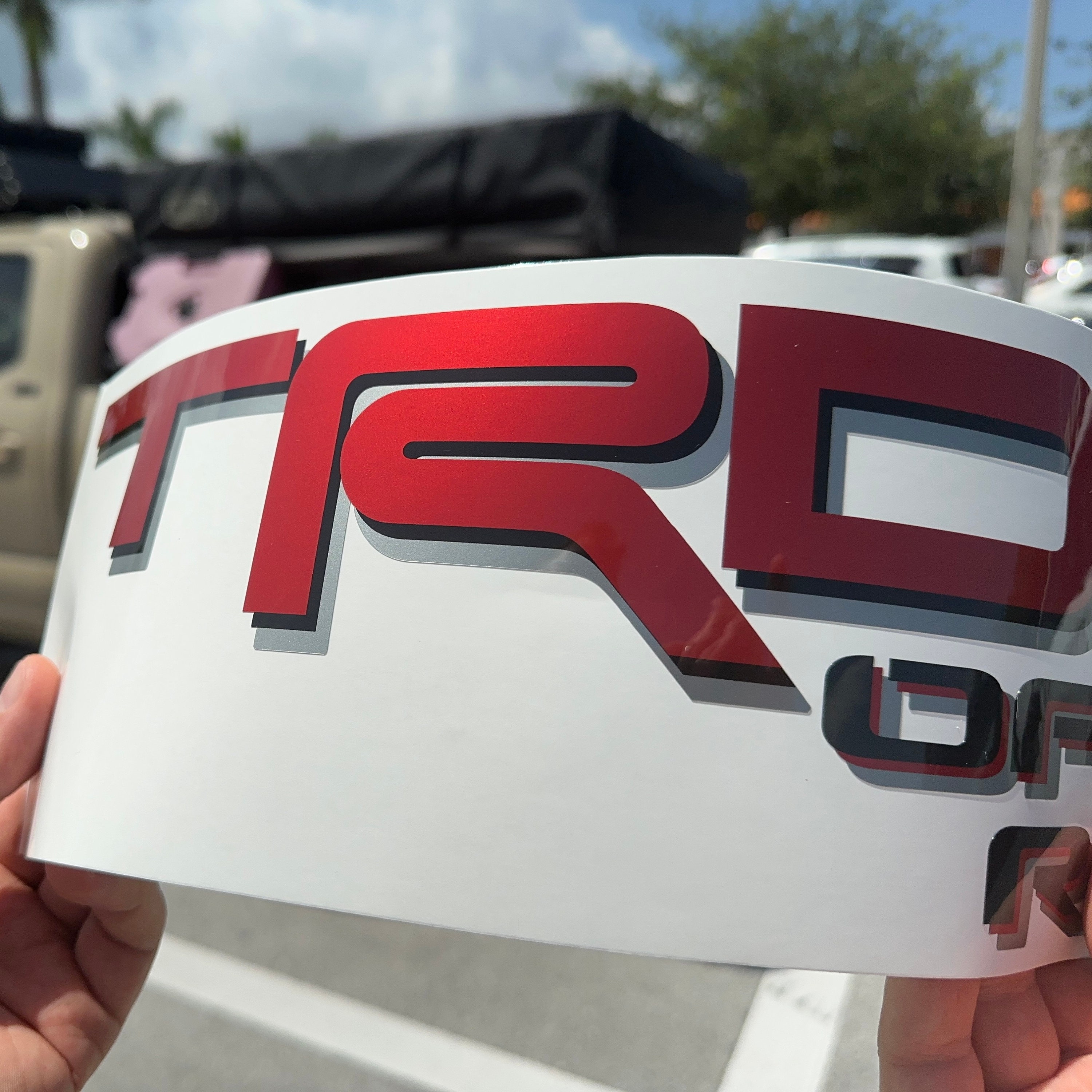 TRD off Road Decals, Tacoma Replacement Stickers, Emblem for Tundra ...