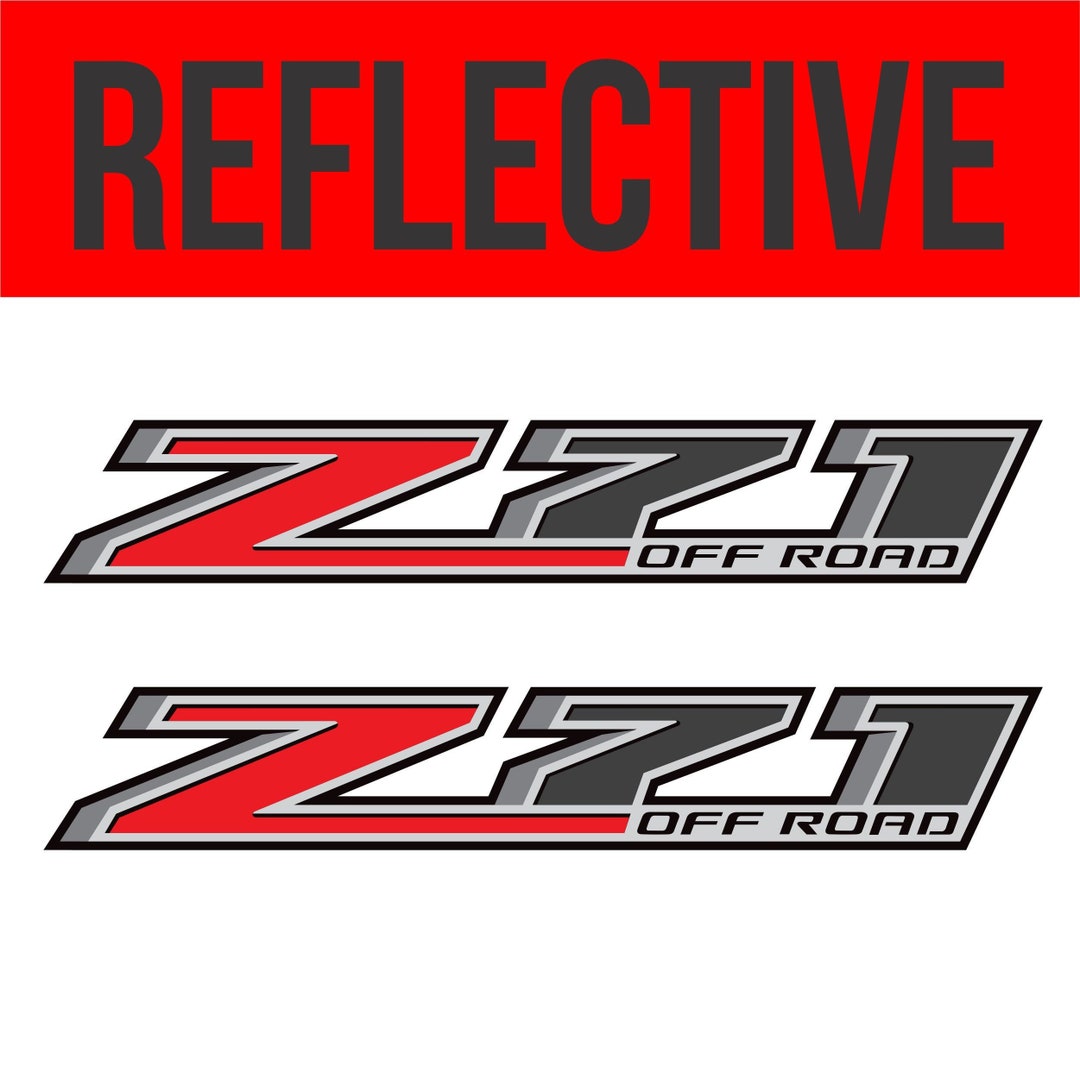 Z71 OFF ROAD Small Truck Decal Set of 2 Reflective or Vinyl Stickers - Etsy