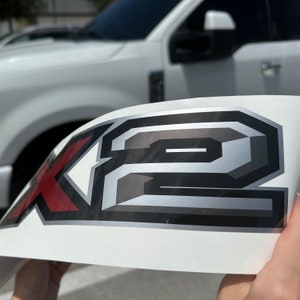 FX2 off Road Decals for Ford Ranger F150 Truck Super Duty Stickers set ...