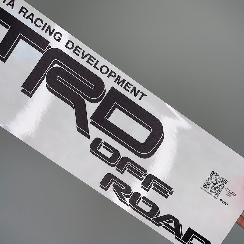 TRD off Road Stickers Toyota Tacoma 4x4 for Tundra Truck set - Etsy