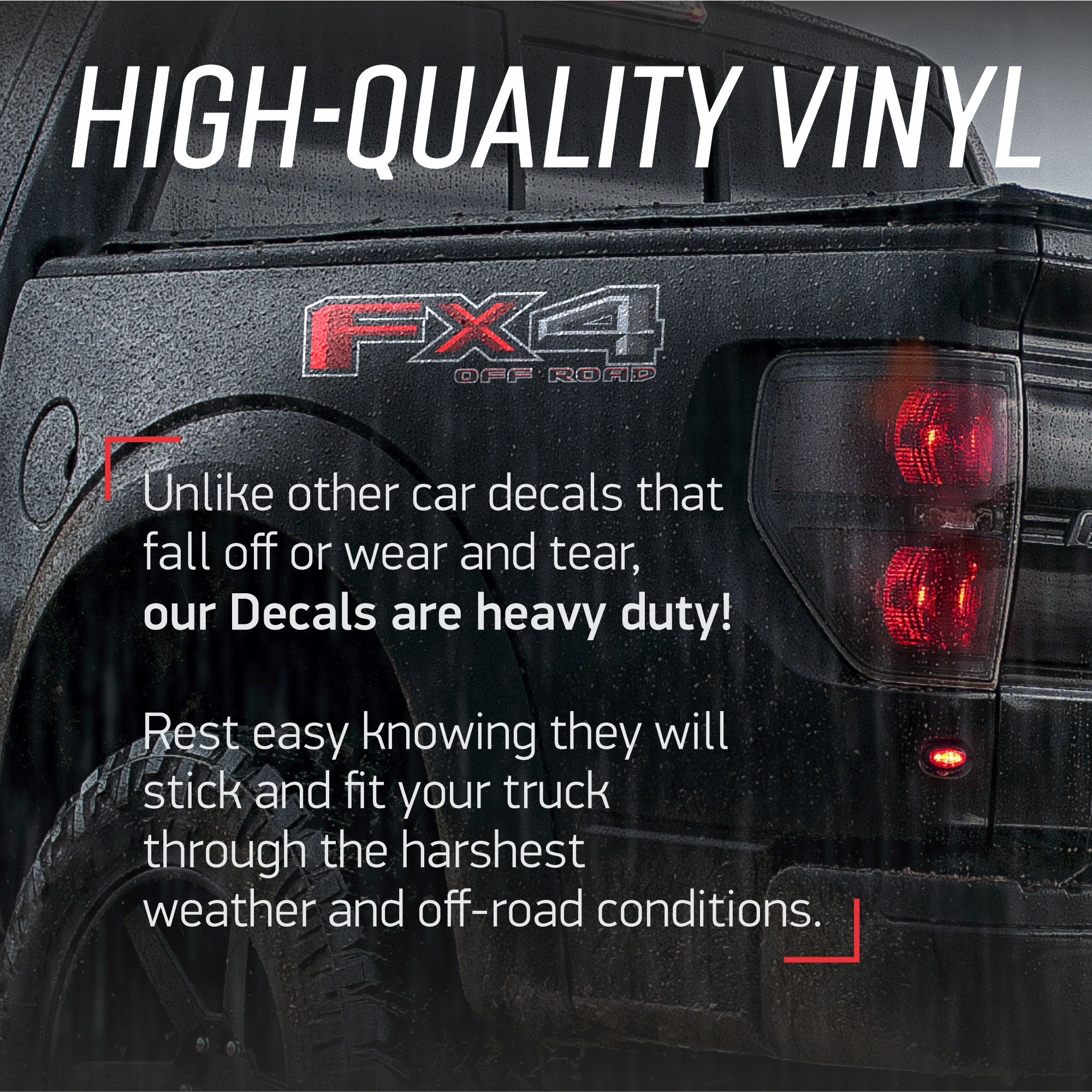 FX4 off Road Decals for Ford F150 Truck Super Duty Stickers - Etsy