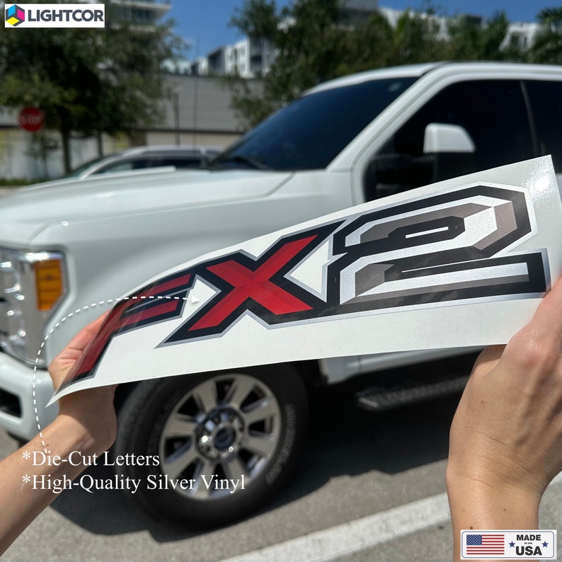 FX2 off Road Decals for Ford Ranger F150 Truck Super Duty Stickers set ...