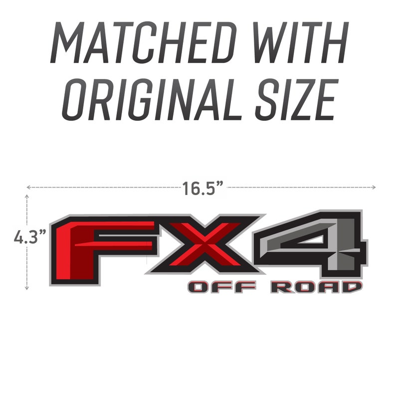 FX4 off Road Decals for Ford F150 Truck Super Duty Stickers - Etsy
