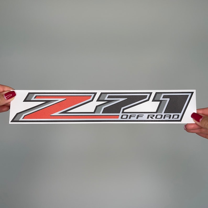 Z71 4x4 off Road OEM Replacement Decals Chevy Silverado 1500 2500HD ...