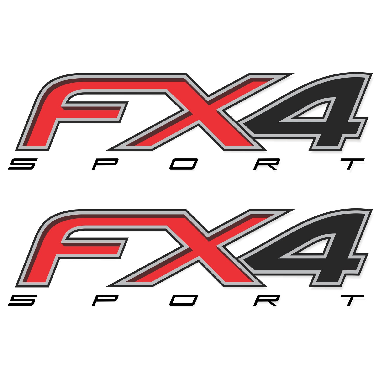FX4 SPORT Truck Decal Set of 2 Vinyl Stickers - Etsy