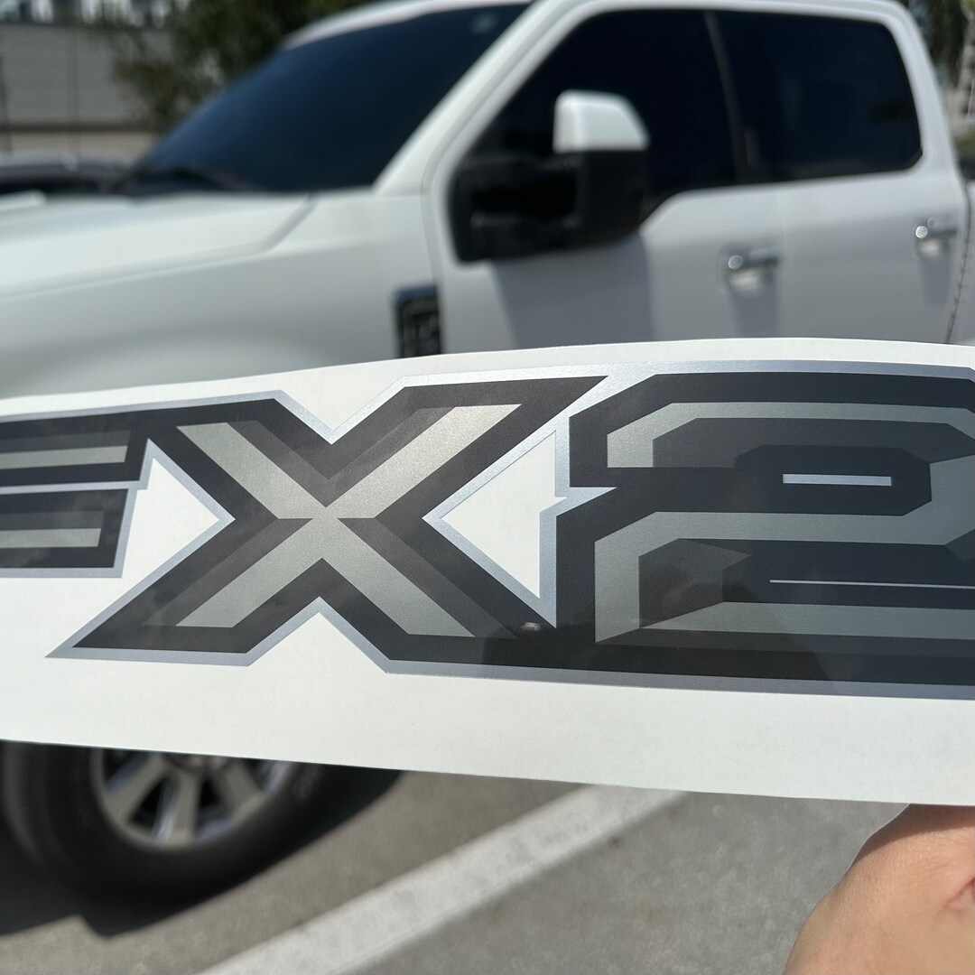 FX2 Sport Bedside Decals Ford F-150 2007-2014 | Gray Vinyl Set of 2 - Etsy