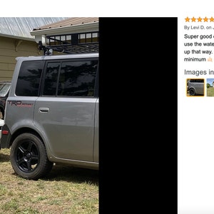 TRD SPORT TOYOTA Racing Development Truck Decal Set of 2 Clear Vinyl ...