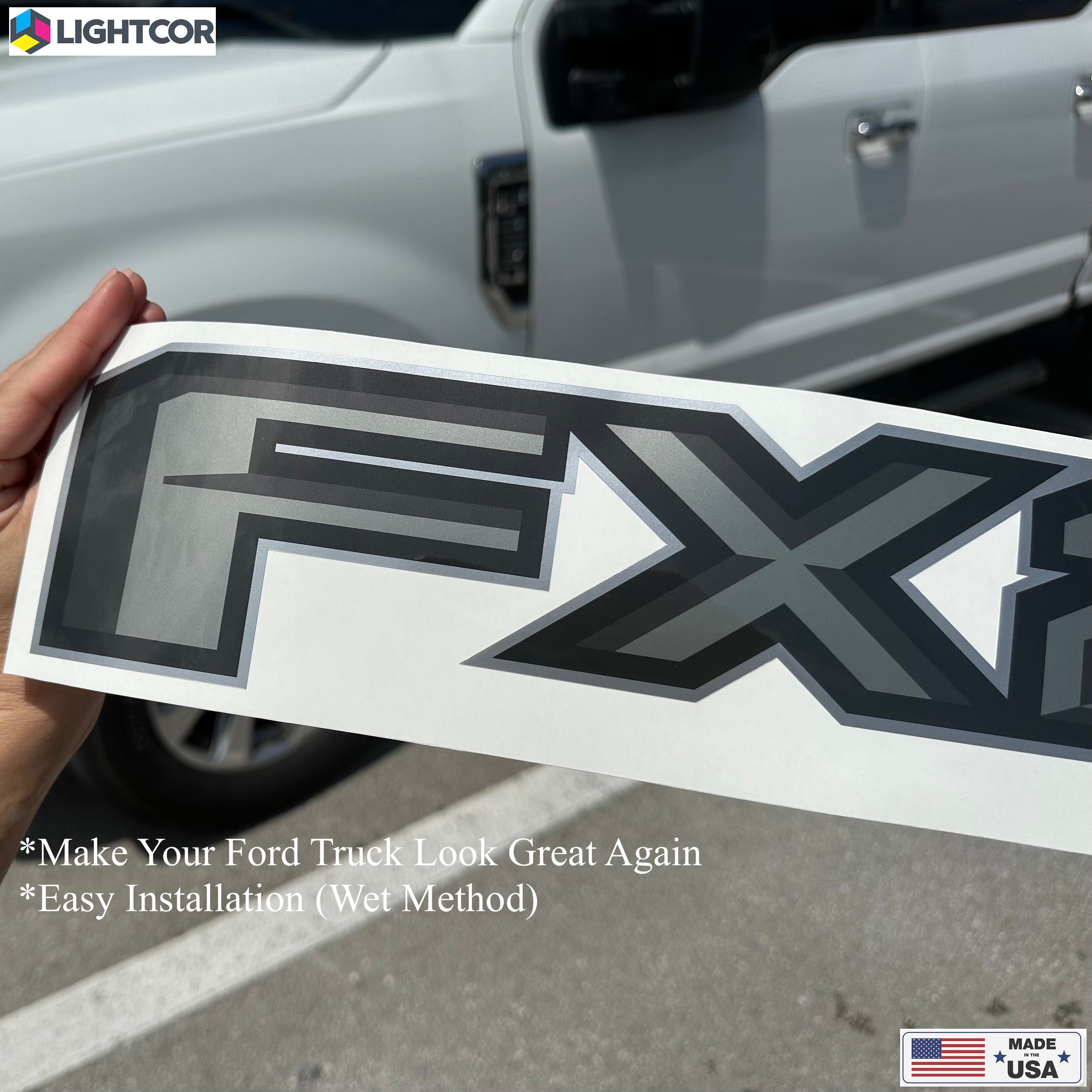 FX2 Off-road Decals Fit 2015-2020 Ford F150 Ranger Pickup Truck Bedside ...