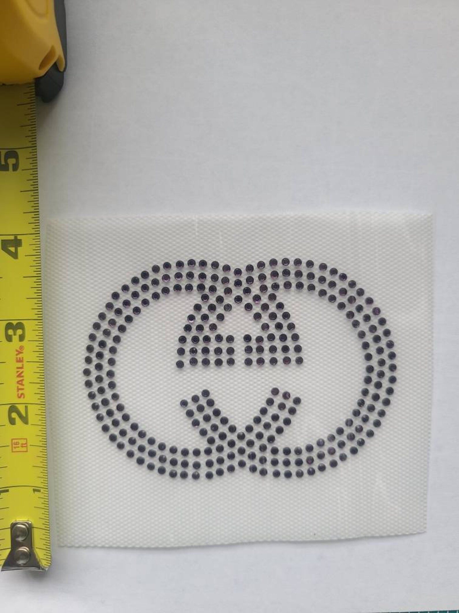 Rhinestones GUCCI DIY Iron-On Decal | Etsy