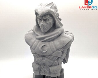 Moon Knight Bust - Etsy