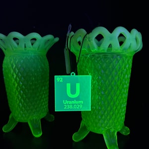 Uranium Element Tile Acrylic Ornament - Etsy