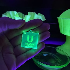 Uranium Element Tile Acrylic Ornament - Etsy