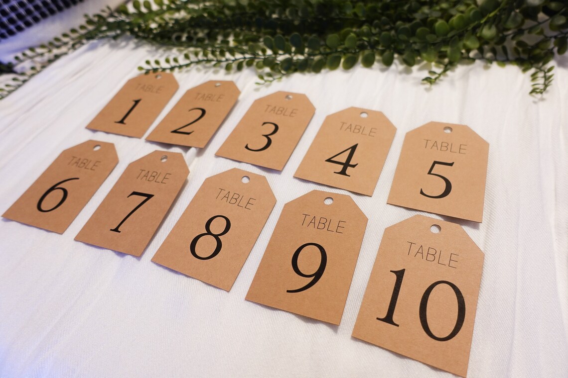 Rustic Table Numbers Wedding Table Numbers Table Numbers Party Table ...